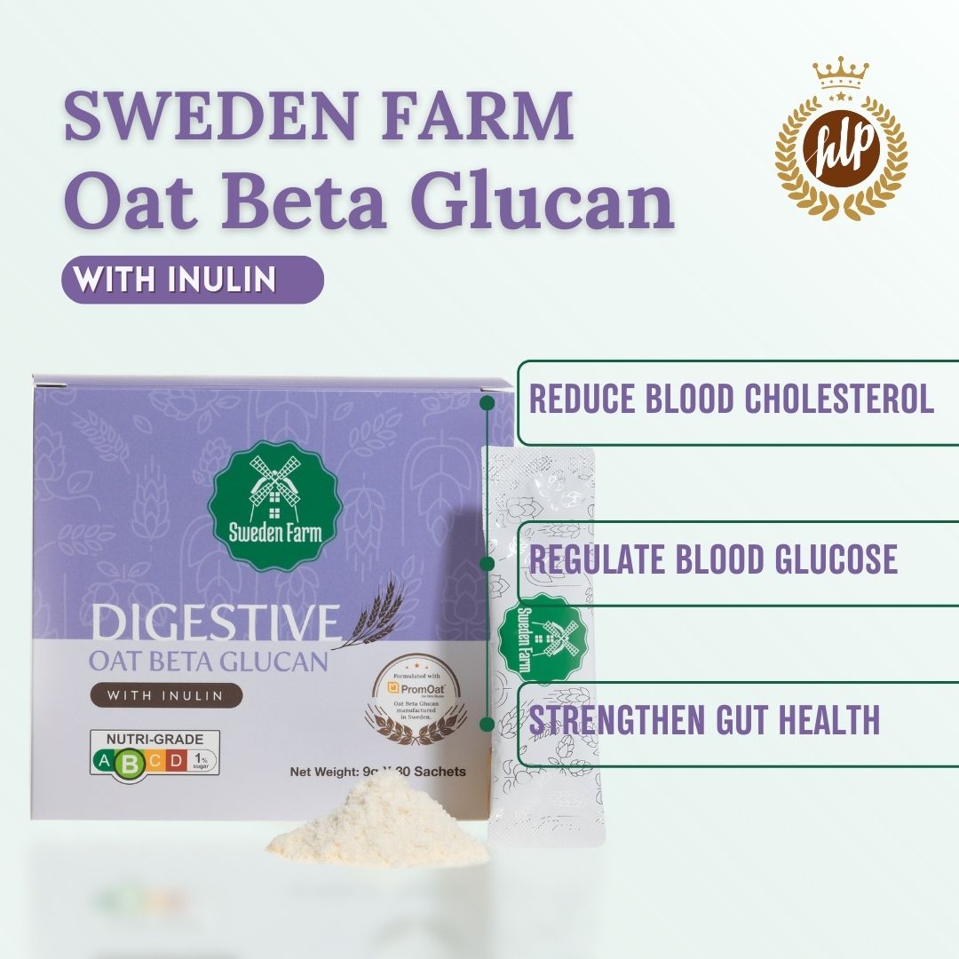 Honest Living - Sweden Farm Digestive Oat Beta Glucan with Inulin (9g x ...