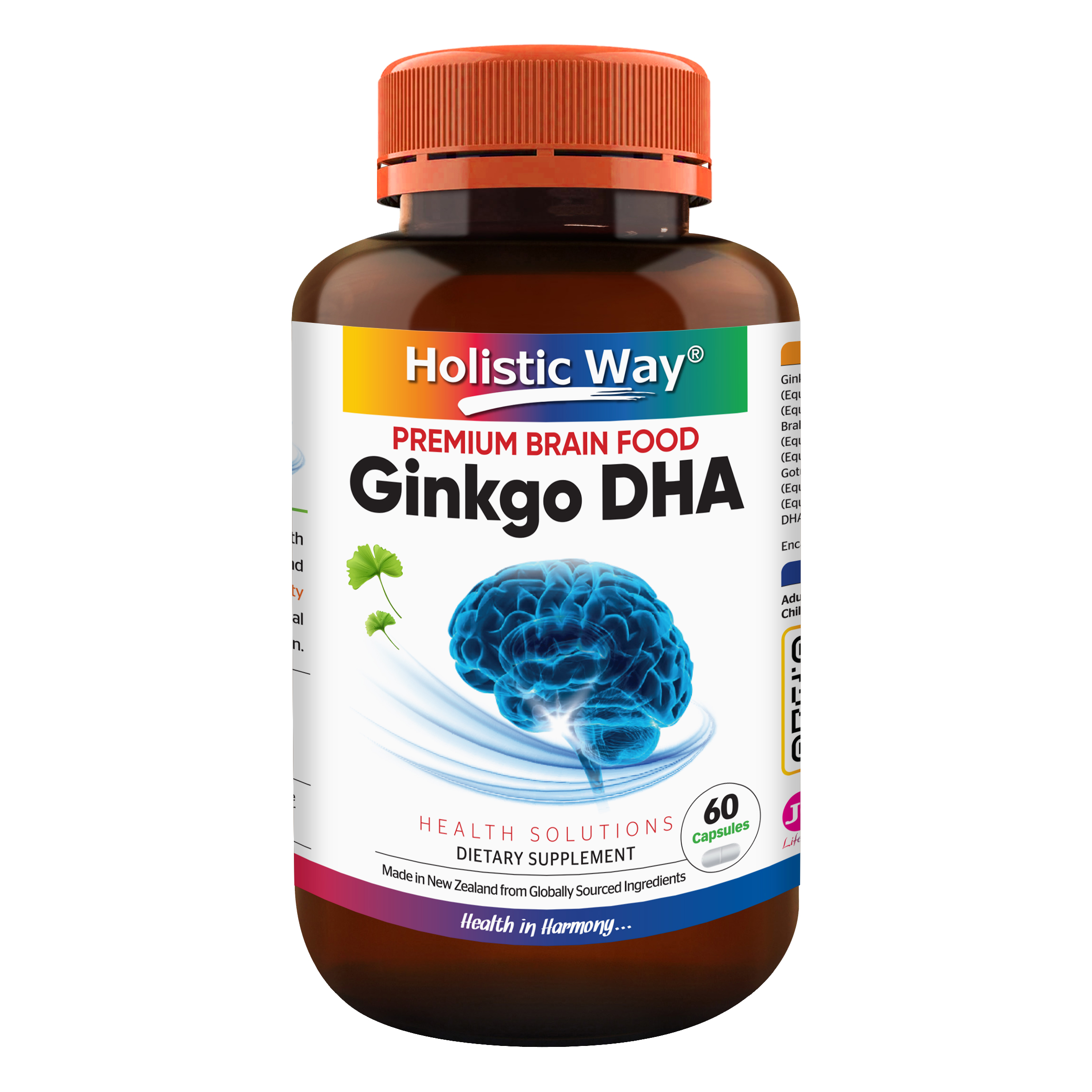 Holistic Way Ginkgo DHA